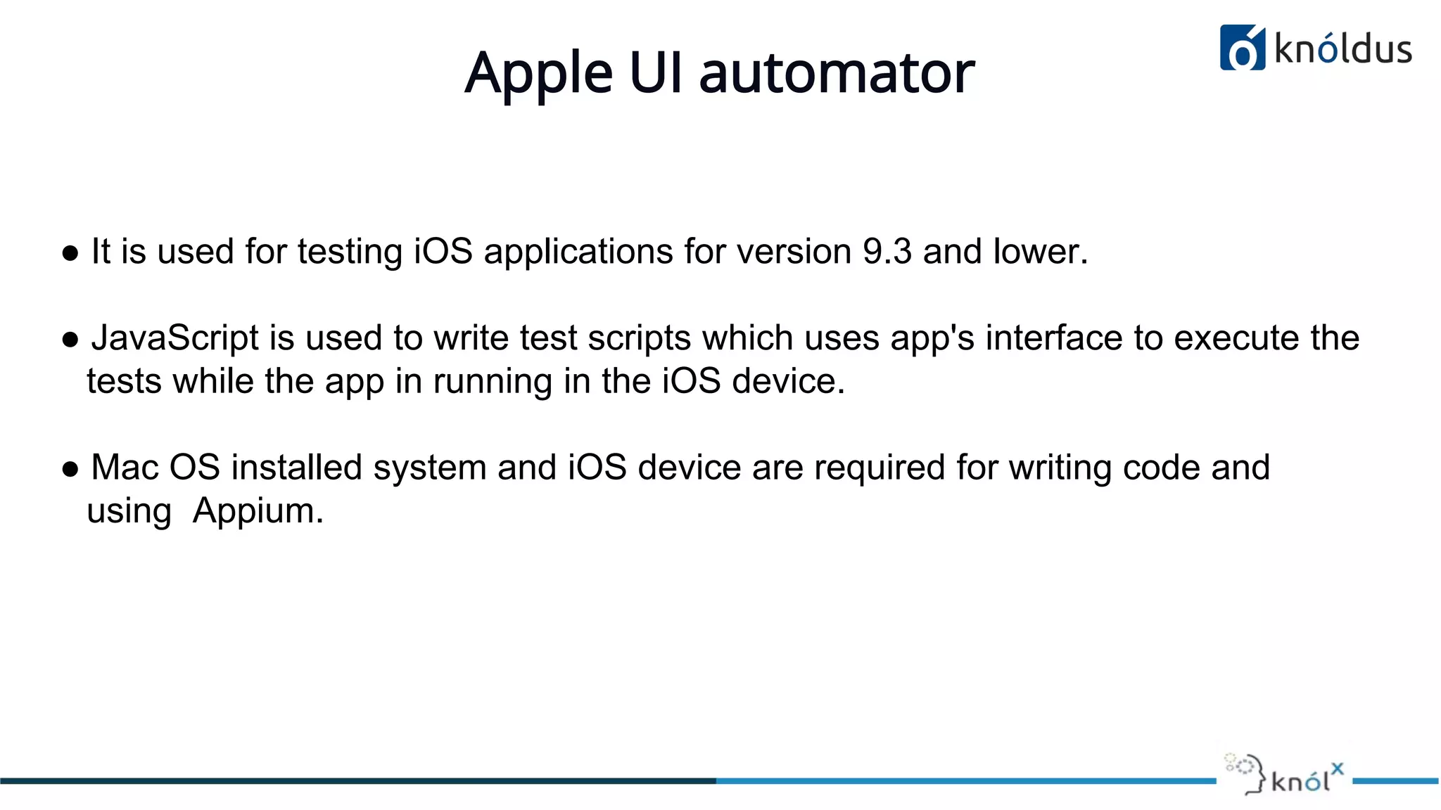 Automation Testing With Appium | PPTX