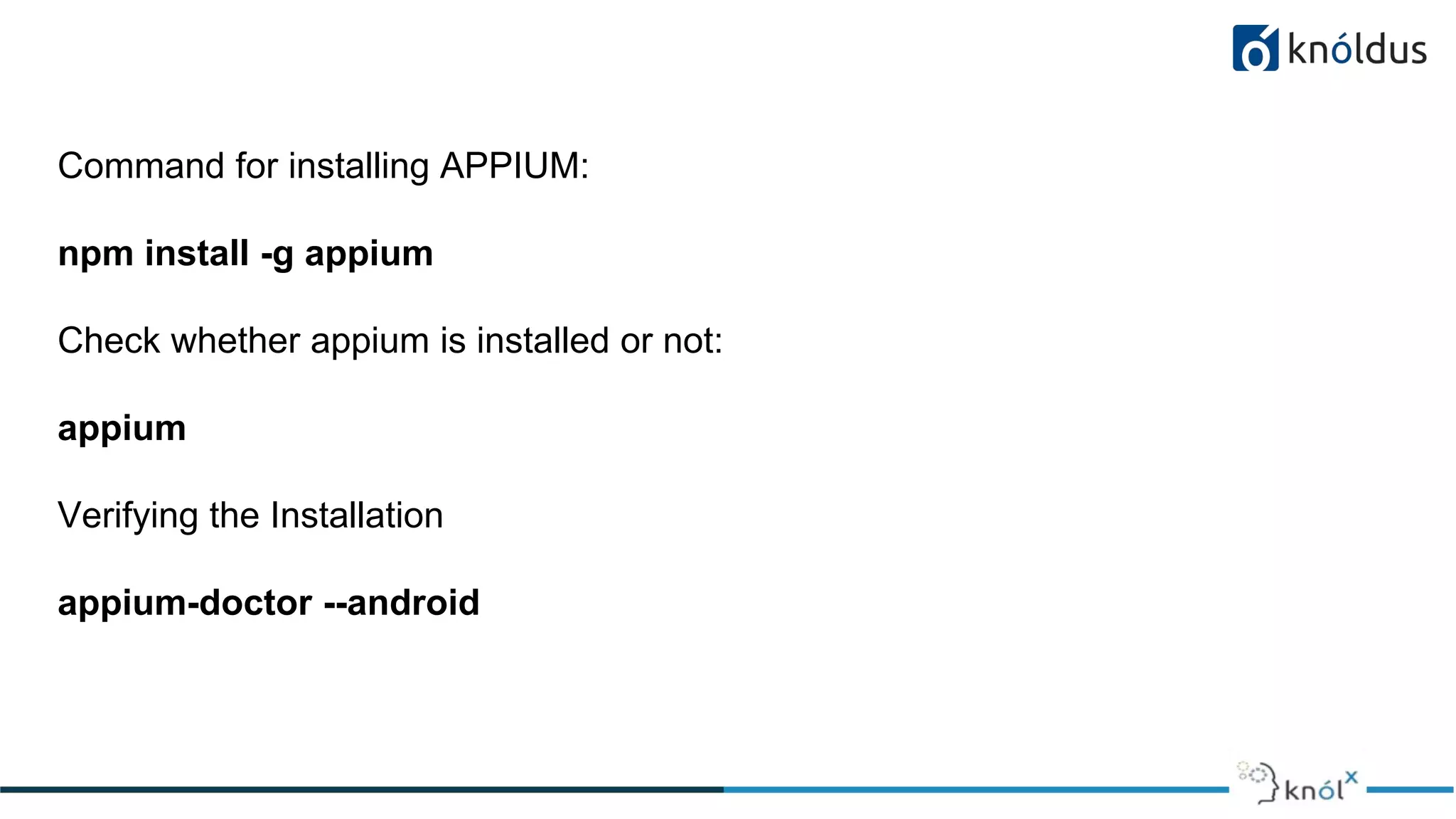 Automation Testing With Appium | PPTX