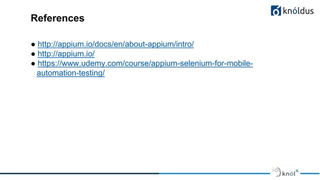 Automation Testing With Appium | PPTX