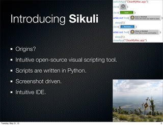 Automation Testing with Sikuli | PDF
