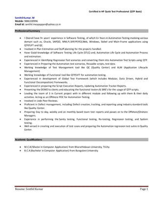 Automation test lead | PDF