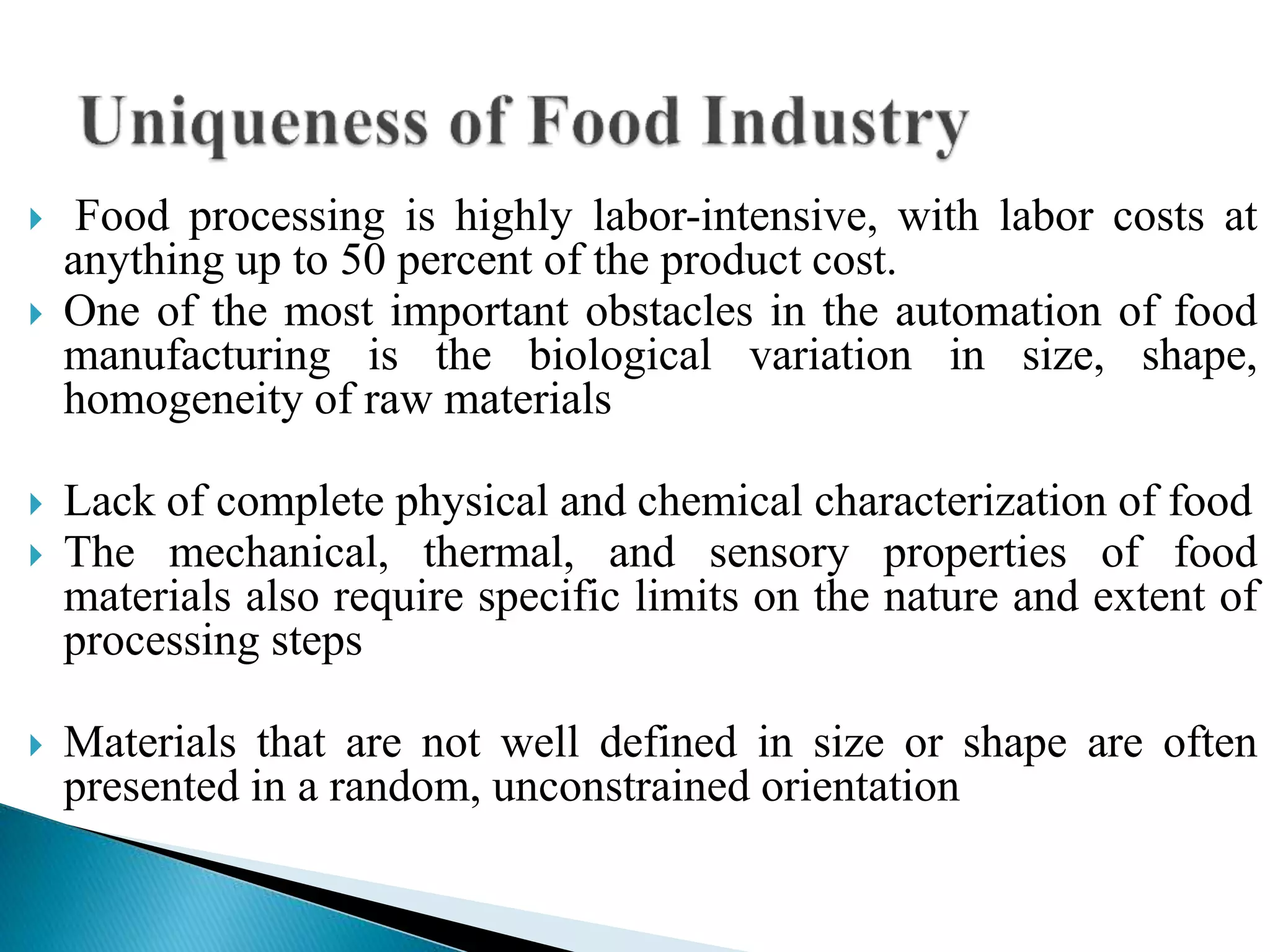 Automation & use of computer in food analysis | PPTX
