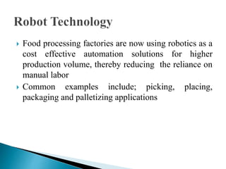 Automation & use of computer in food analysis | PPTX