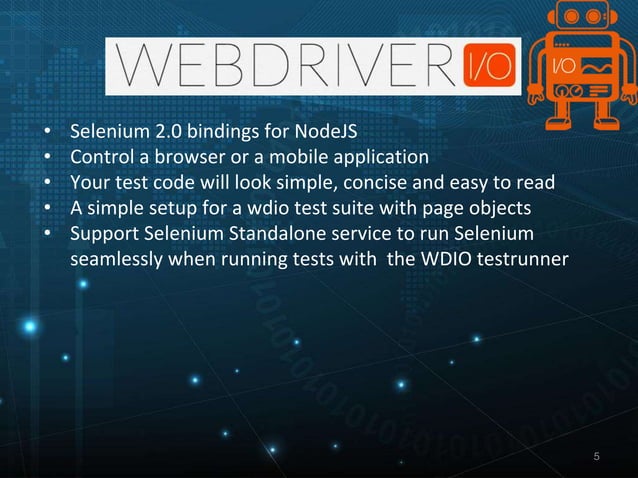 Automation using Javascript | PPT