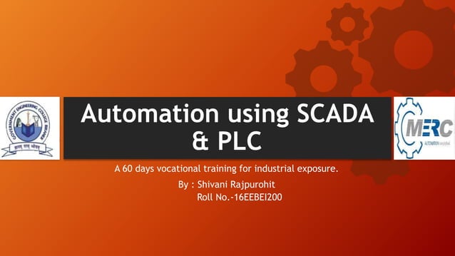 Automation using SCADA & PLC.pptx