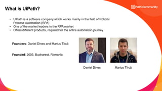 Automation Vidyalaya - Introduction to RPA & UiPath.pptx