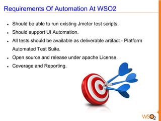 WSO2 Test Automation Framework : Approach and Adoption | PPT