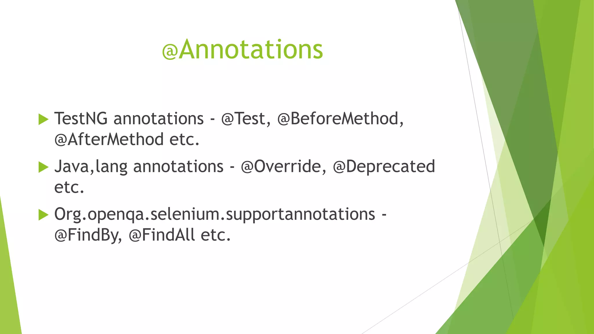 Automation Web Testing With Selenium Pptx Web Development Internet 1892
