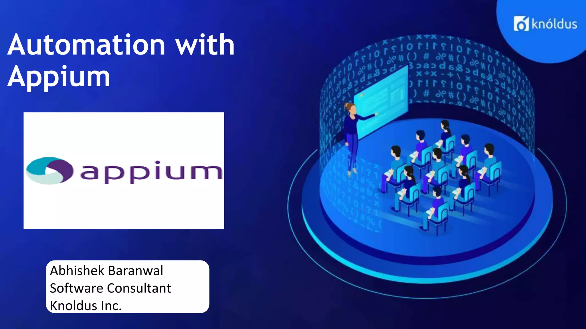 Automation With Appium | PPT