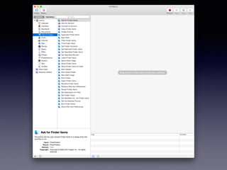 Automation with OS X | PPT