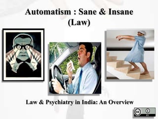 Automatism : Sane & Insane(Law) | PPTX