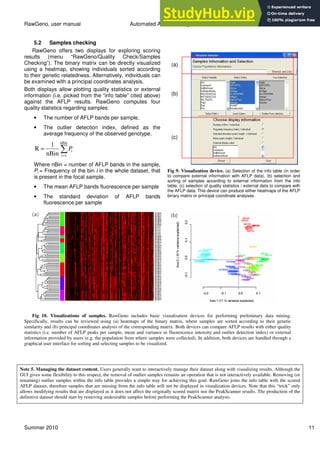 Automatize Scoring Of AFLP Datasets With RawGeno A Free R CRAN Library ...