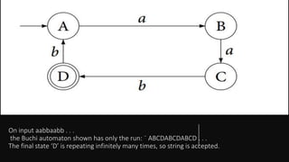 ω Automaton | PPTX | Programming Languages | Computing