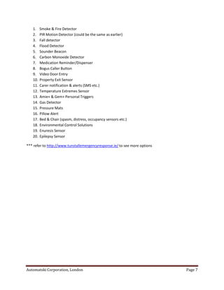 Automatski - Telecare Solution | PDF