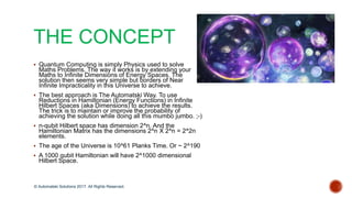 Universal Adiabatic Quantum Computer v1.0 | PPTX