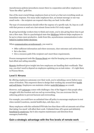 Automattic’s Remote Work Framework: How to Reach Autonomous & Asynchronous Nirvana | PDF