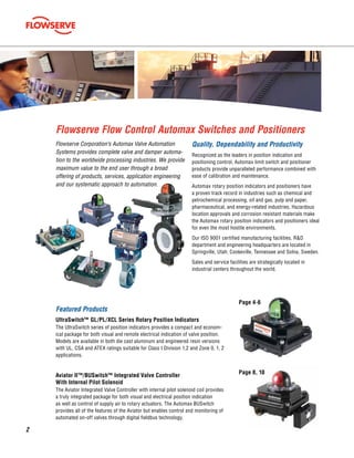 Automax Rotary Switches and Positioners | PDF