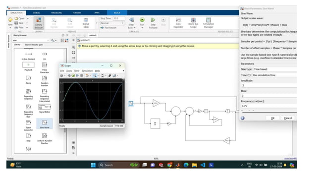 quarter suspension model in MatLab simulink | PPT