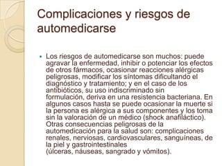 Automedicacion | PPTX