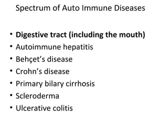 Autoimmune DIseases : Types, Mechanism, Diagnosis, Treatment | PPT