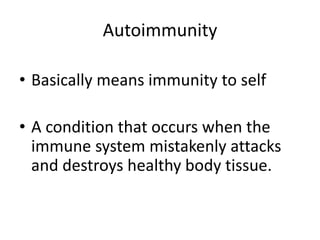 Auto Immunity | PPT