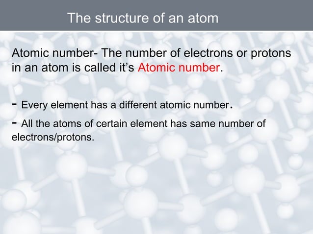 Automic structure | PPT