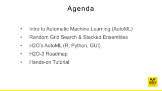 Intro to AutoML + Hands-on Lab - Erin LeDell, Machine Learning Scientist, H2O.ai