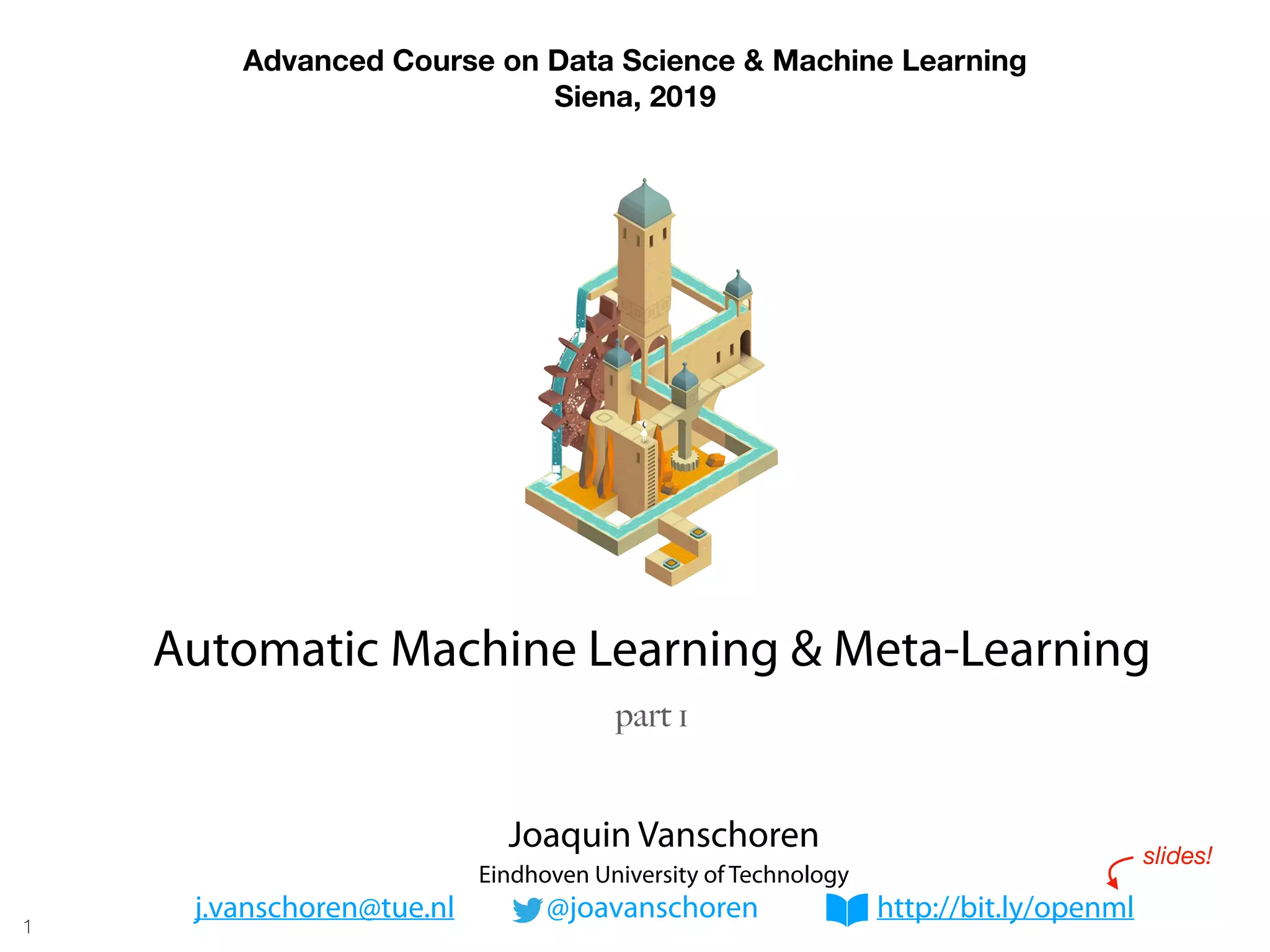 AutoML lectures (ACDL 2019) | PDF | Artificial Intelligence | Technology & Computing