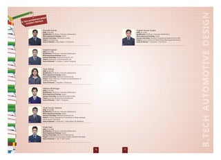 Automotive Design Engineering By UPES:Gearing Up For Higher Growth | PDF