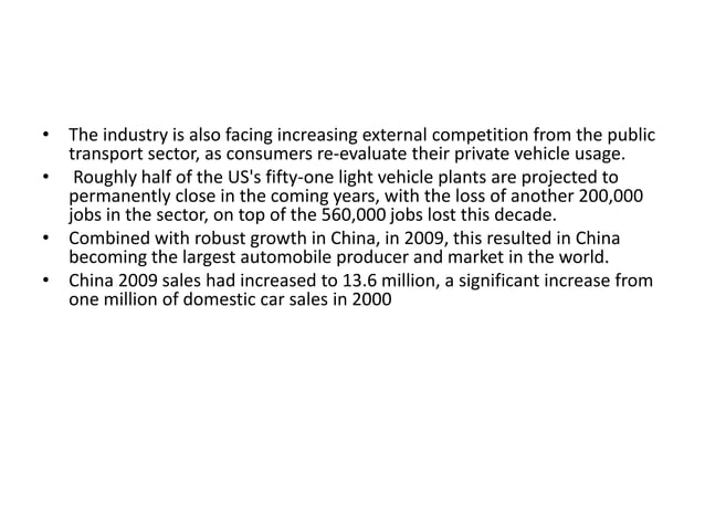 Automobile Industry - history, evolution & growth | PPTX | Classic Cars ...