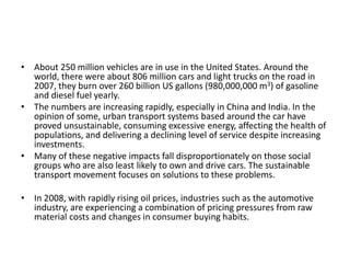 Automobile Industry - history, evolution & growth | PPT