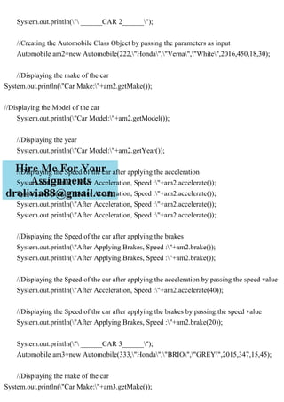 Automobile.javapublic class Automobile { Declaring instan.pdf