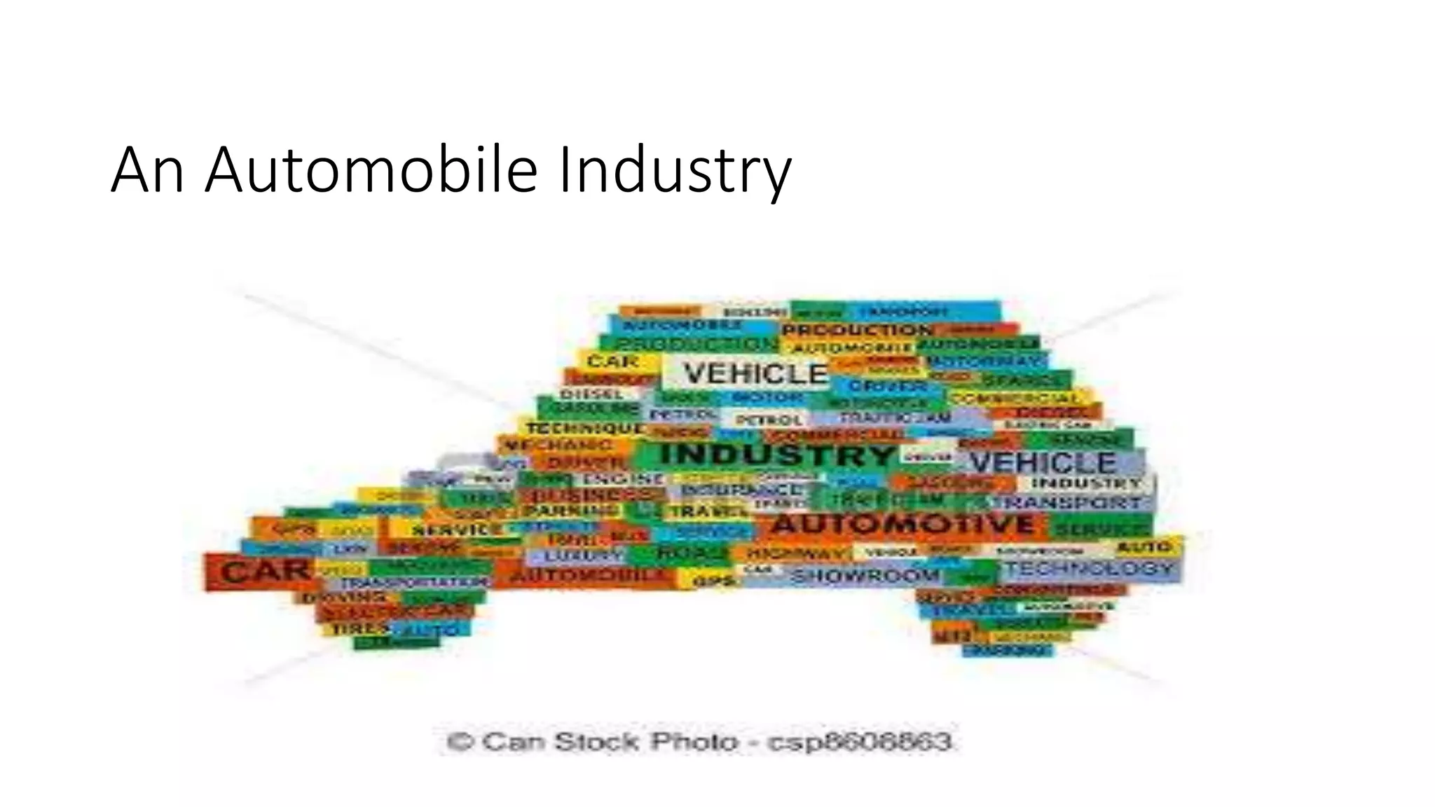 Automobile industry | PPT