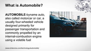 Automobile | PPT