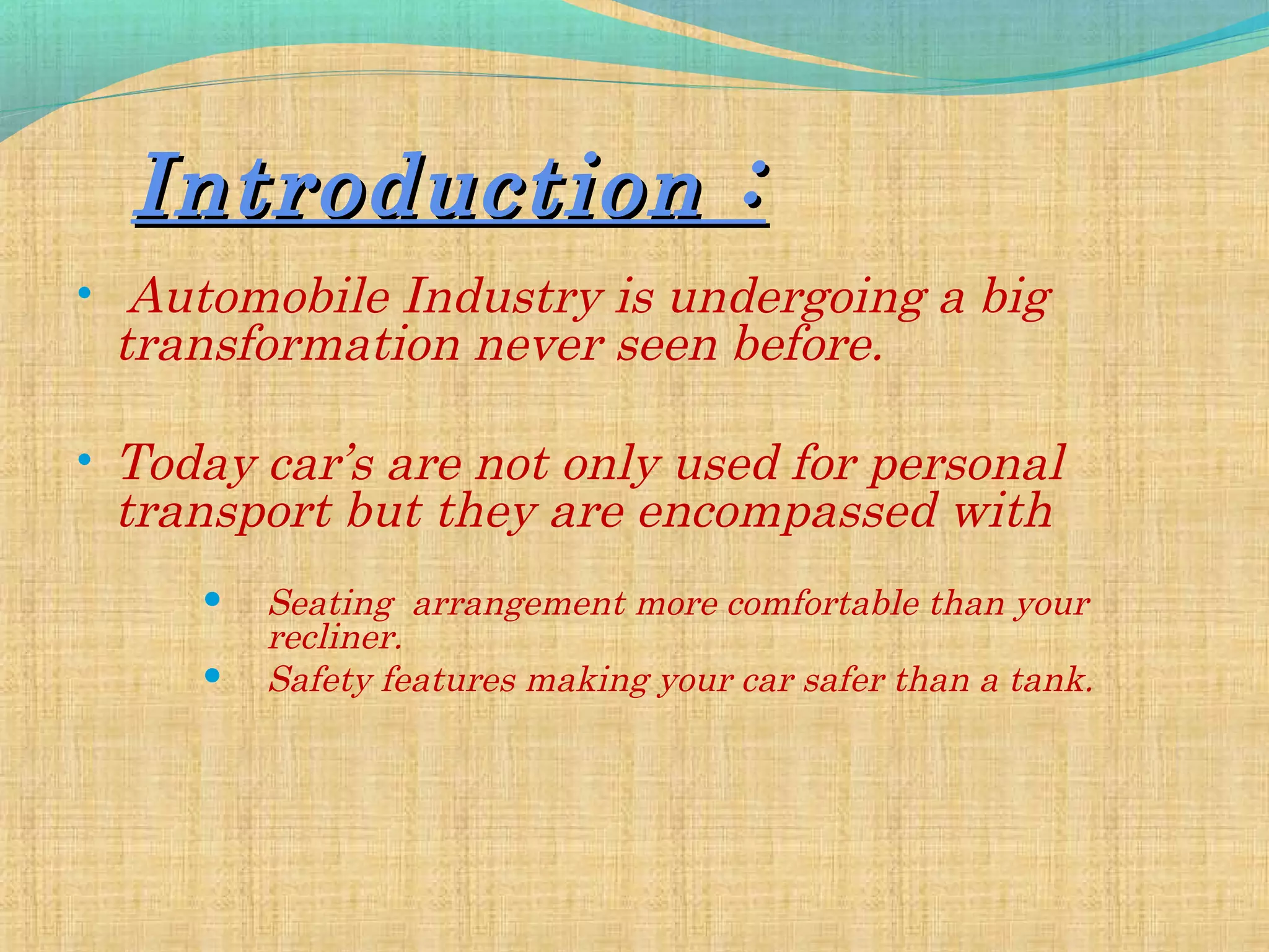 Automobile safety | PPT