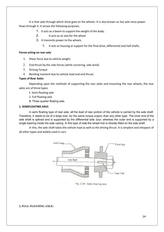 Automobile 2 and 11 marks unit i and ii | DOC