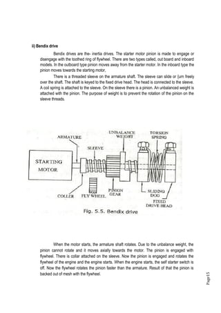 Automobile 2 and 11 marks unit v | DOC | Chemistry | Science