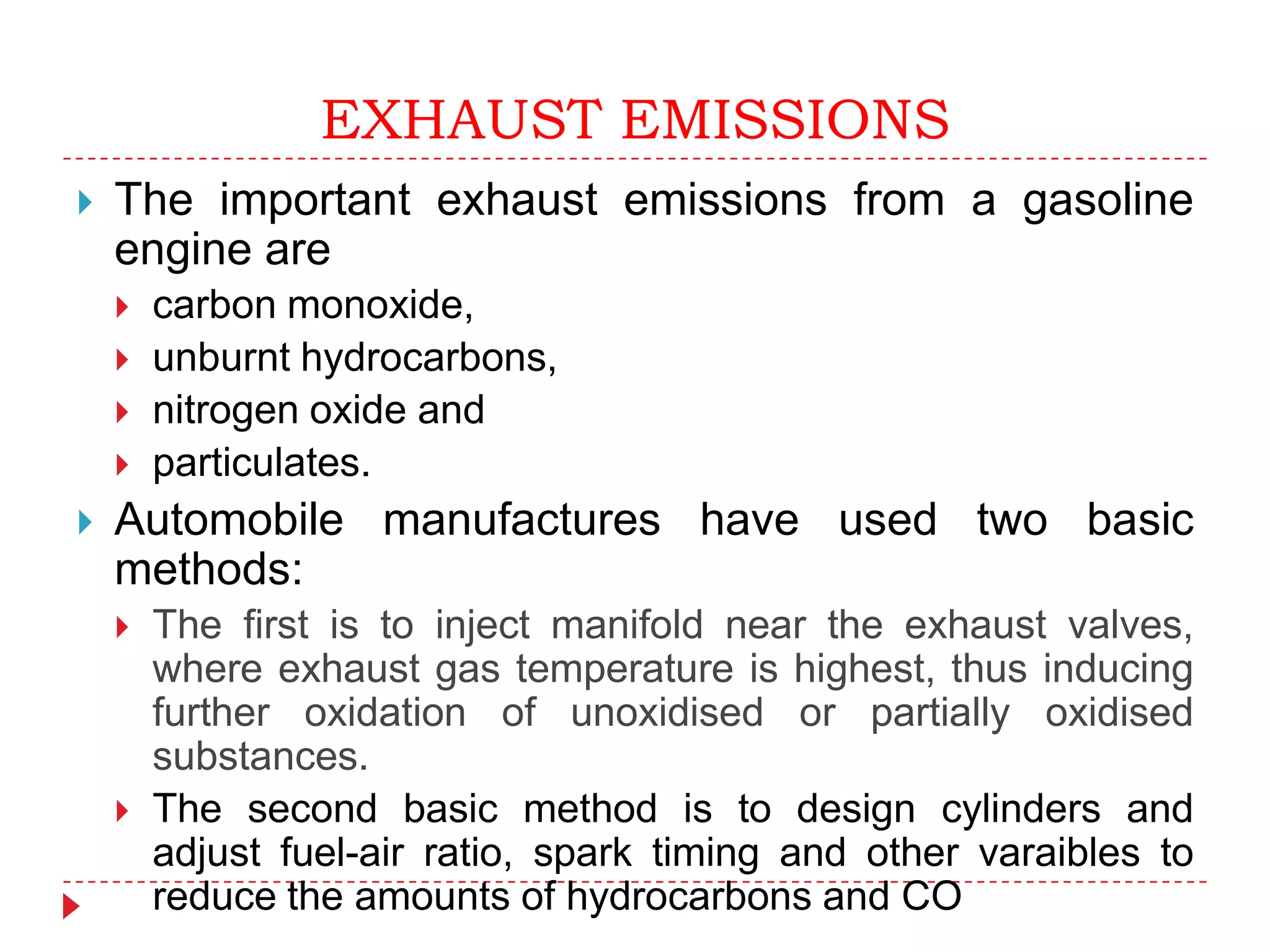 AIRPOLLUTION DUE TO AUTOMOBILES | PPTX