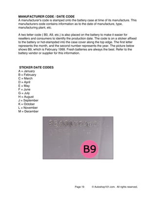 Automotive battery | PDF