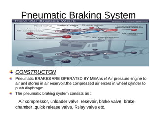 Automobile braking system & tyre | PPT