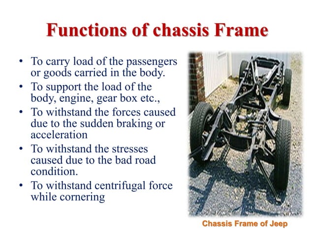 Automobilechassis & frame | PPT