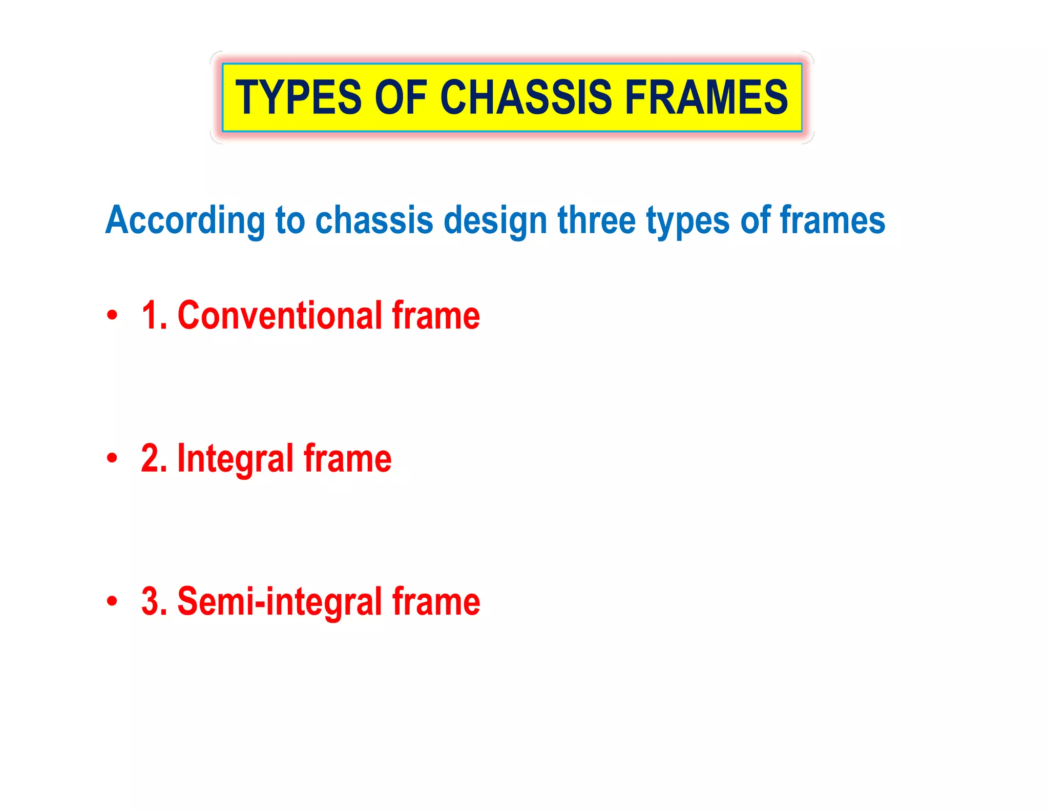 Automobile chassis,types of automobile | PPT