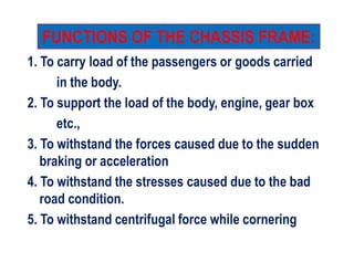 Automobile chassis,types of automobile | PPT