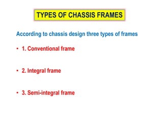 Automobile chassis,types of automobile | PPT