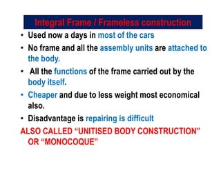 Automobile chassis,types of automobile | PPT