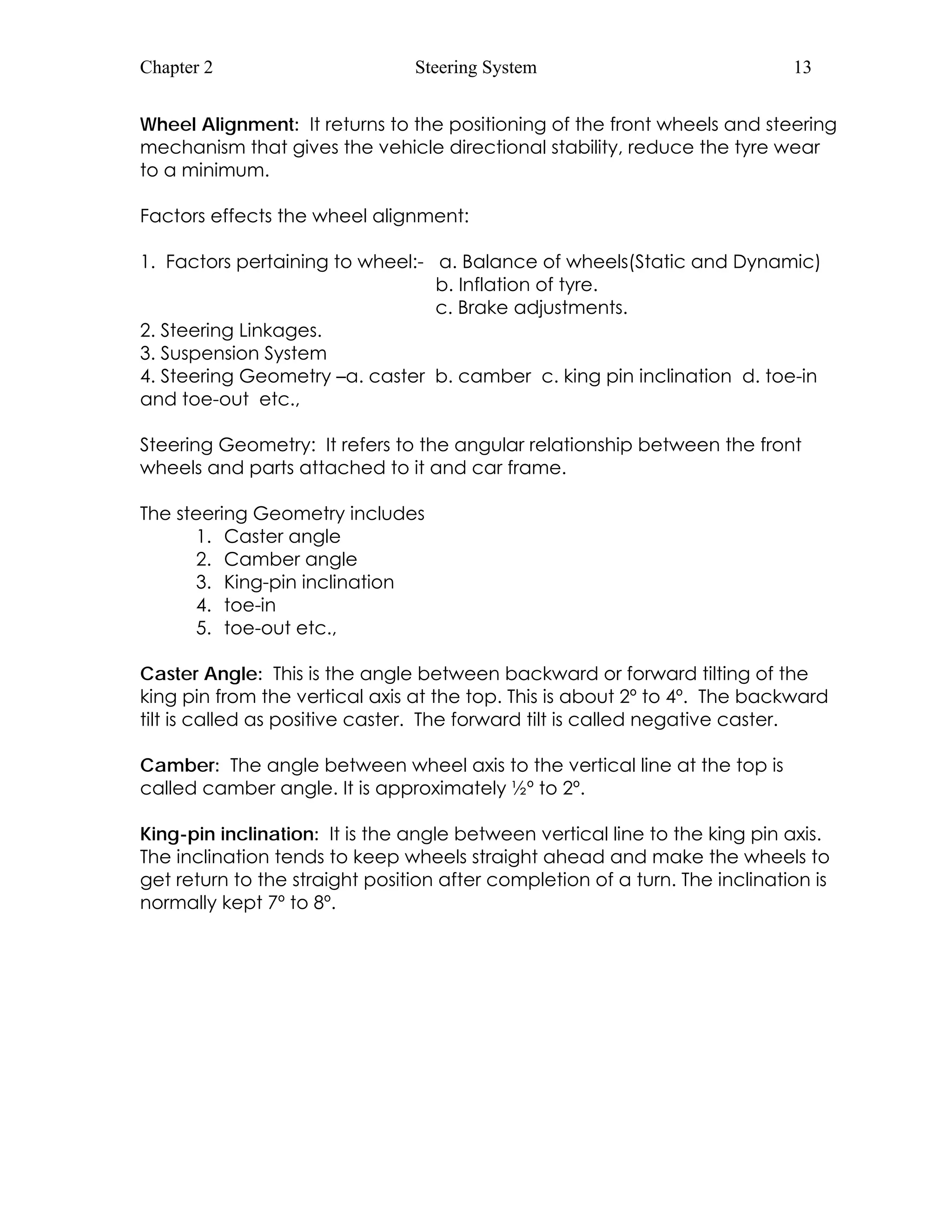 AUTOMONBILE CHASSIS & BODY ENGINEERING | PDF