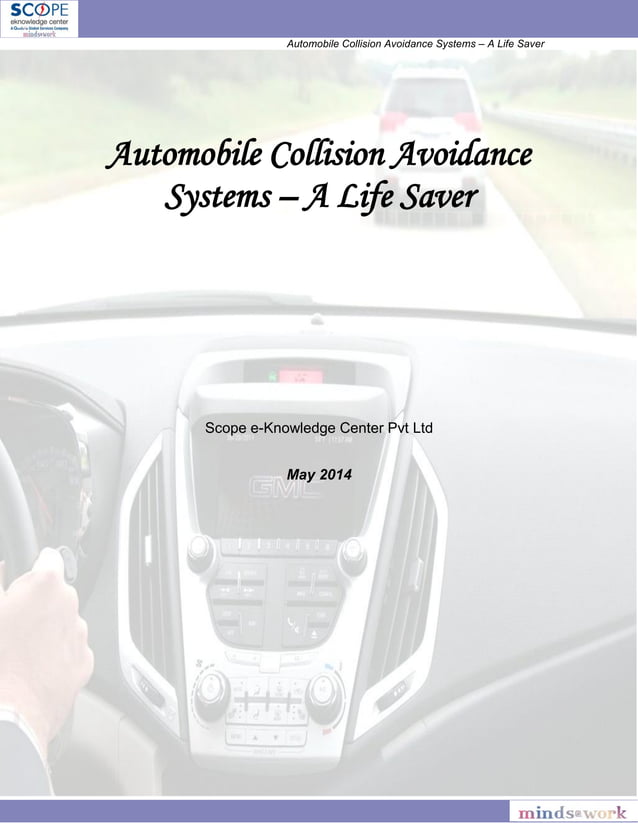 Automobile collision avoidance system | PDF