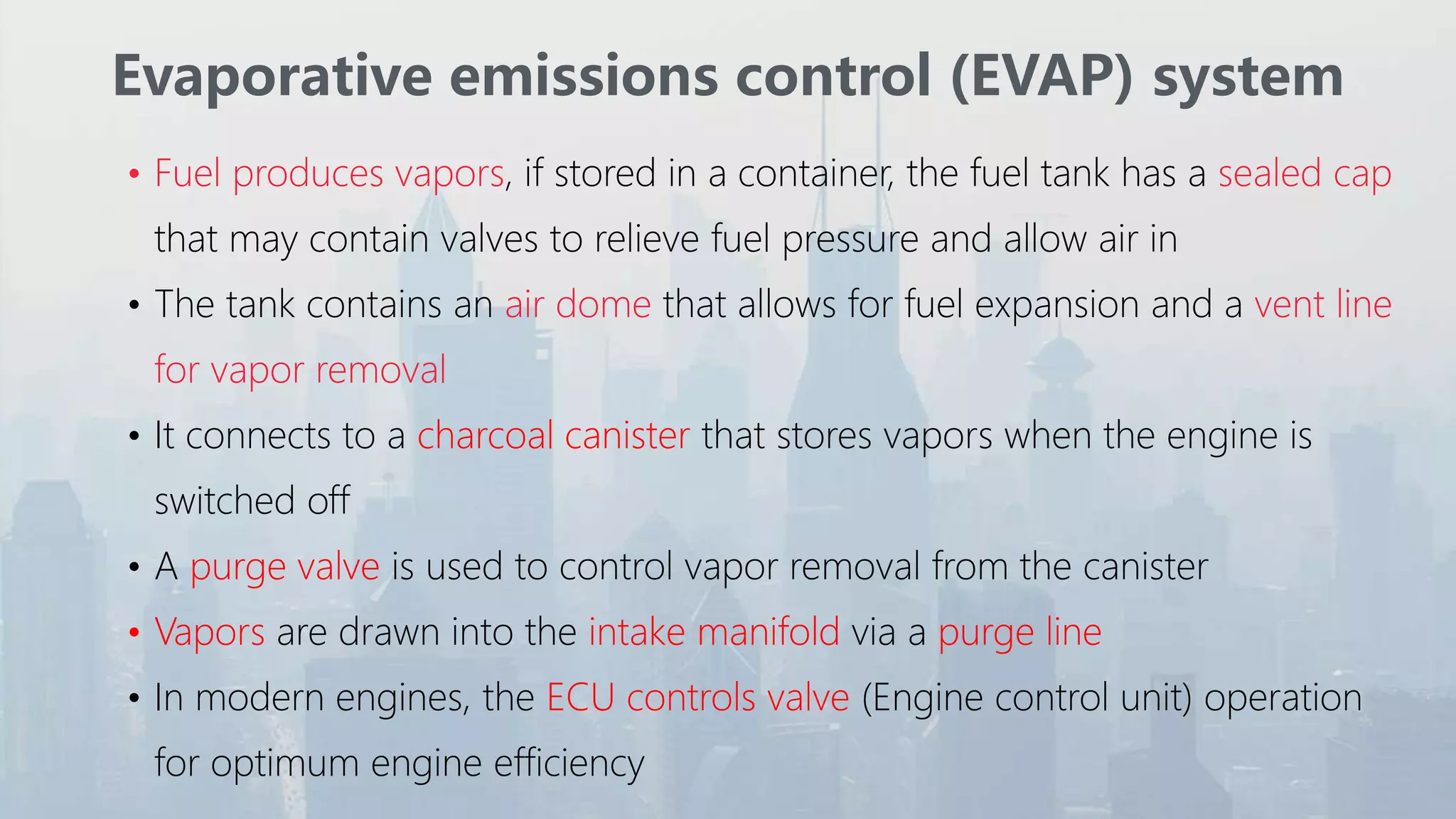Automobile emission control systems | PPT