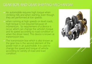 Auto mobile engineering | PPTX