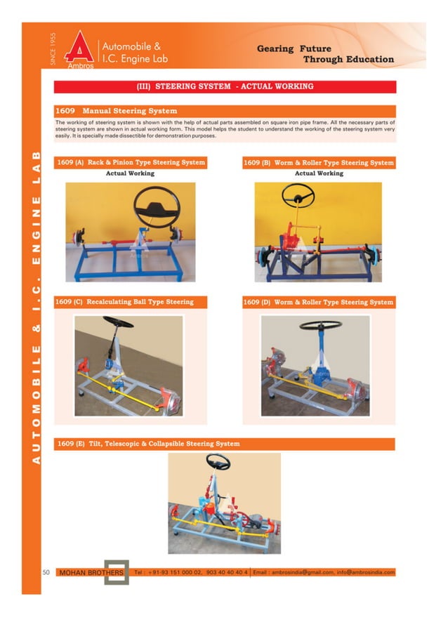 Automobile engineering & i.c. engine lab | PDF